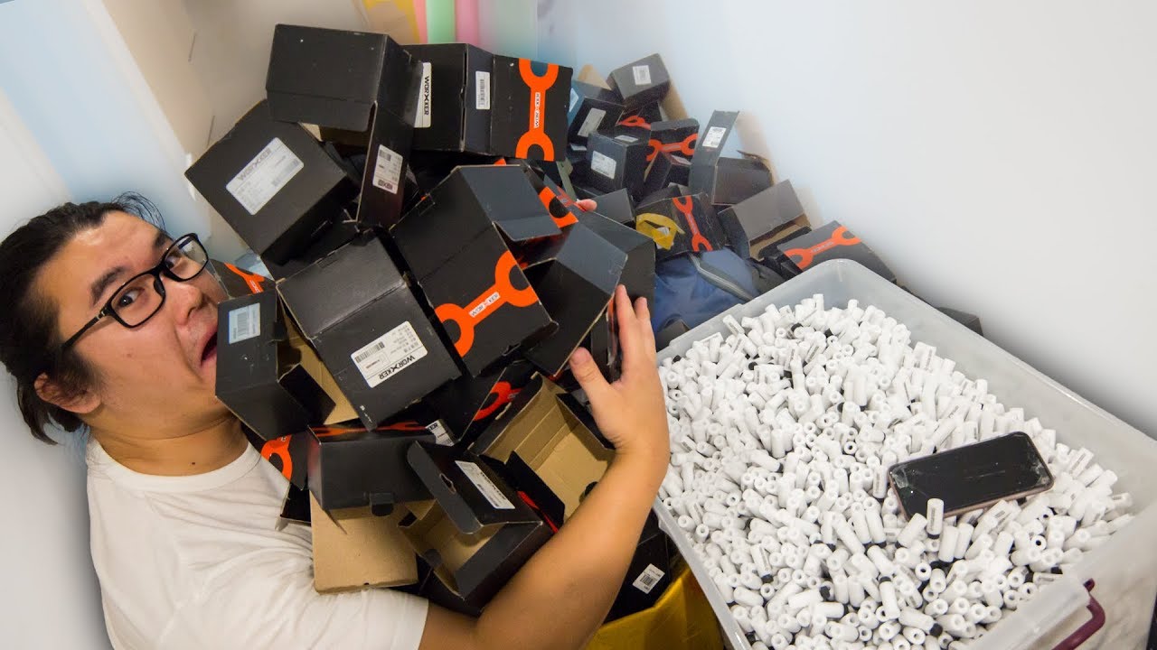 8000 HALF LENGTH NERF DARTS | Worker Stefans Unboxing - YouTube