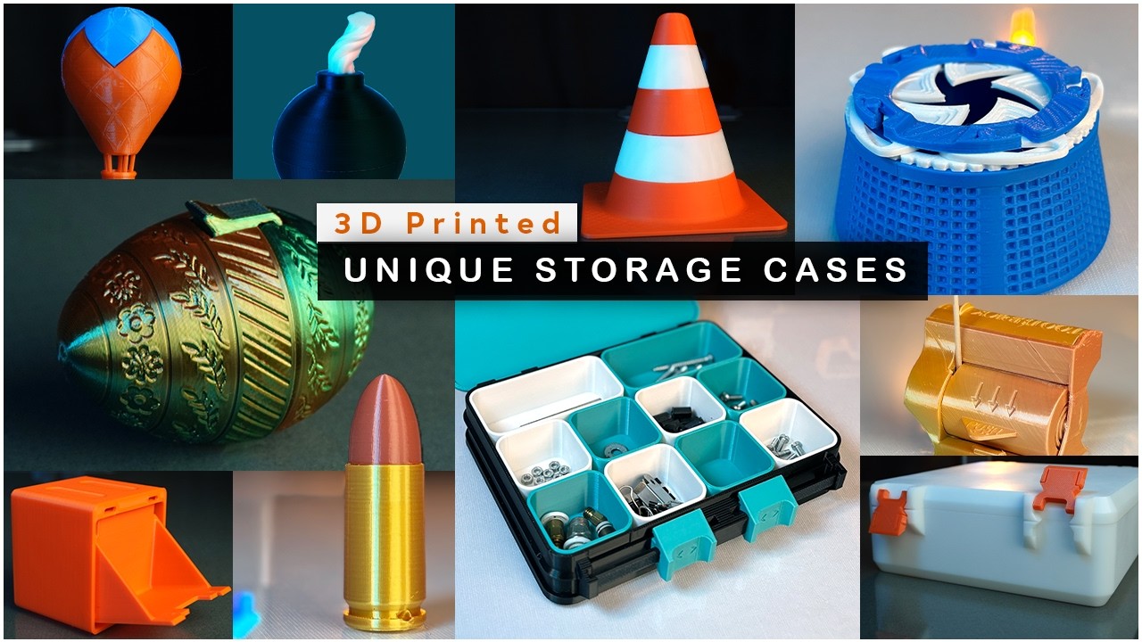 🧰 Cool Storage Case and Containers | 3D Printed Solutions for Everyday ...