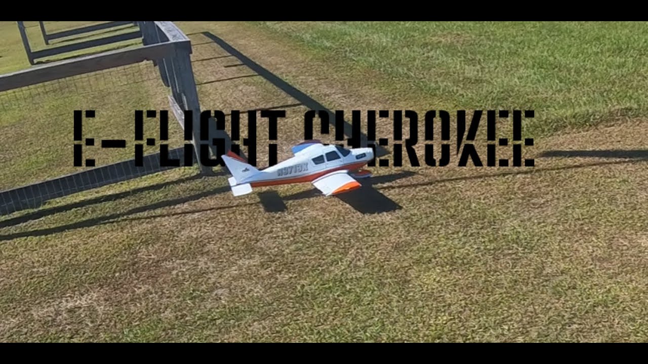 E-flight Cherokee flight - YouTube