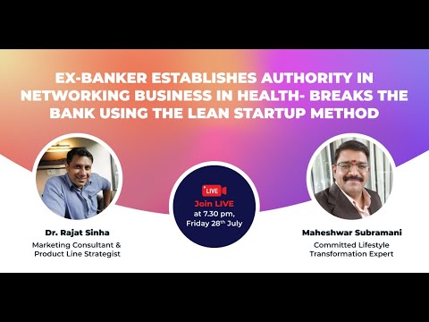 EX BANKER ESTABLISHES AUTHORITY IN HEALTHCARE NETWORKING WITH 6 FIGURE ...