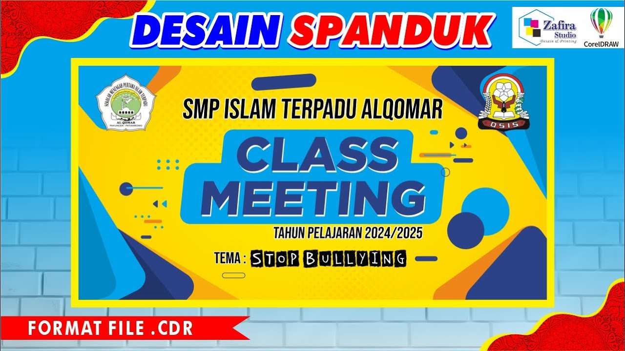 Desain Spanduk / Banner Class Meeting SMA / SMP TERBARU - FREE DOWNLOAD ...