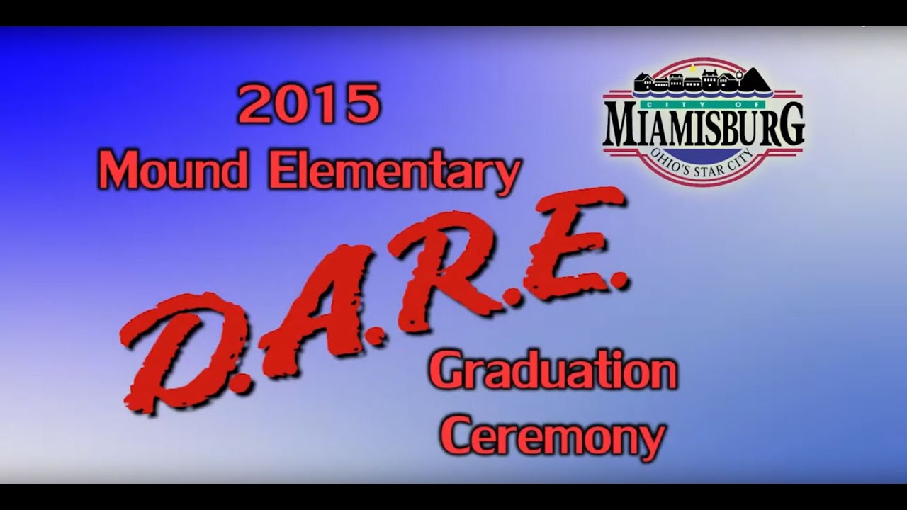 2015 Mound Elementary D.A.R.E. Graduation Ceremony - YouTube