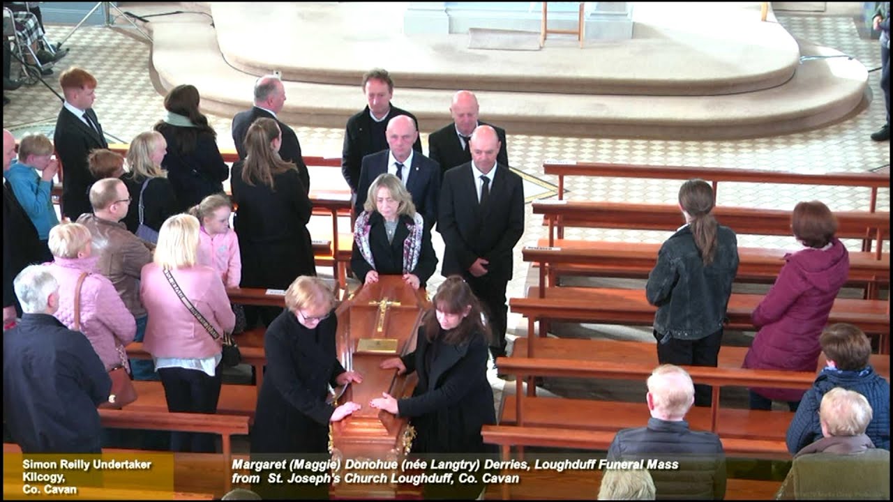 Margaret (Maggie) Donohue (née Langtry) Derries, Loughduff Funeral Mass ...