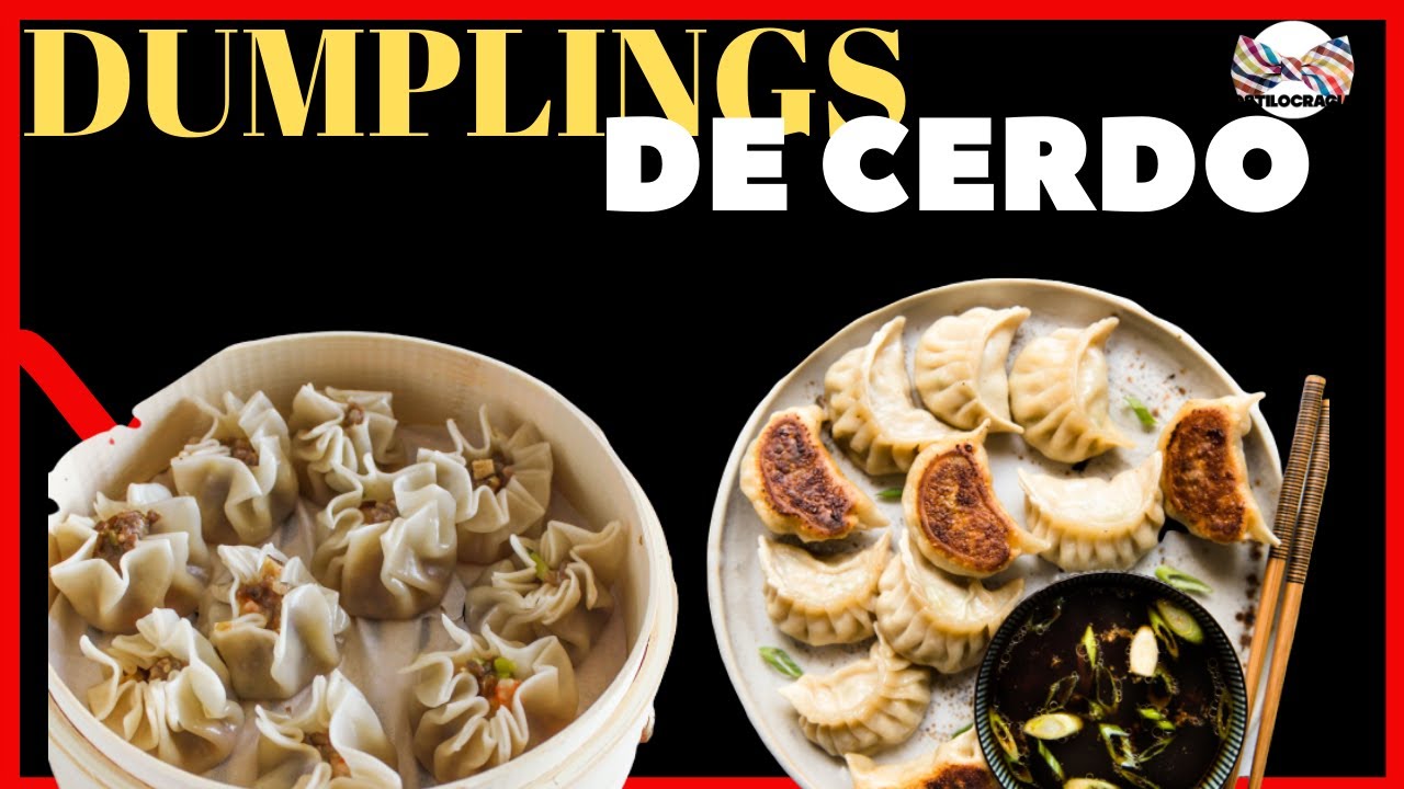 CÓMO HACER DUMPLINGS DE CERDO: DELICIOSO PLATILLO ASIÁTICO - YouTube