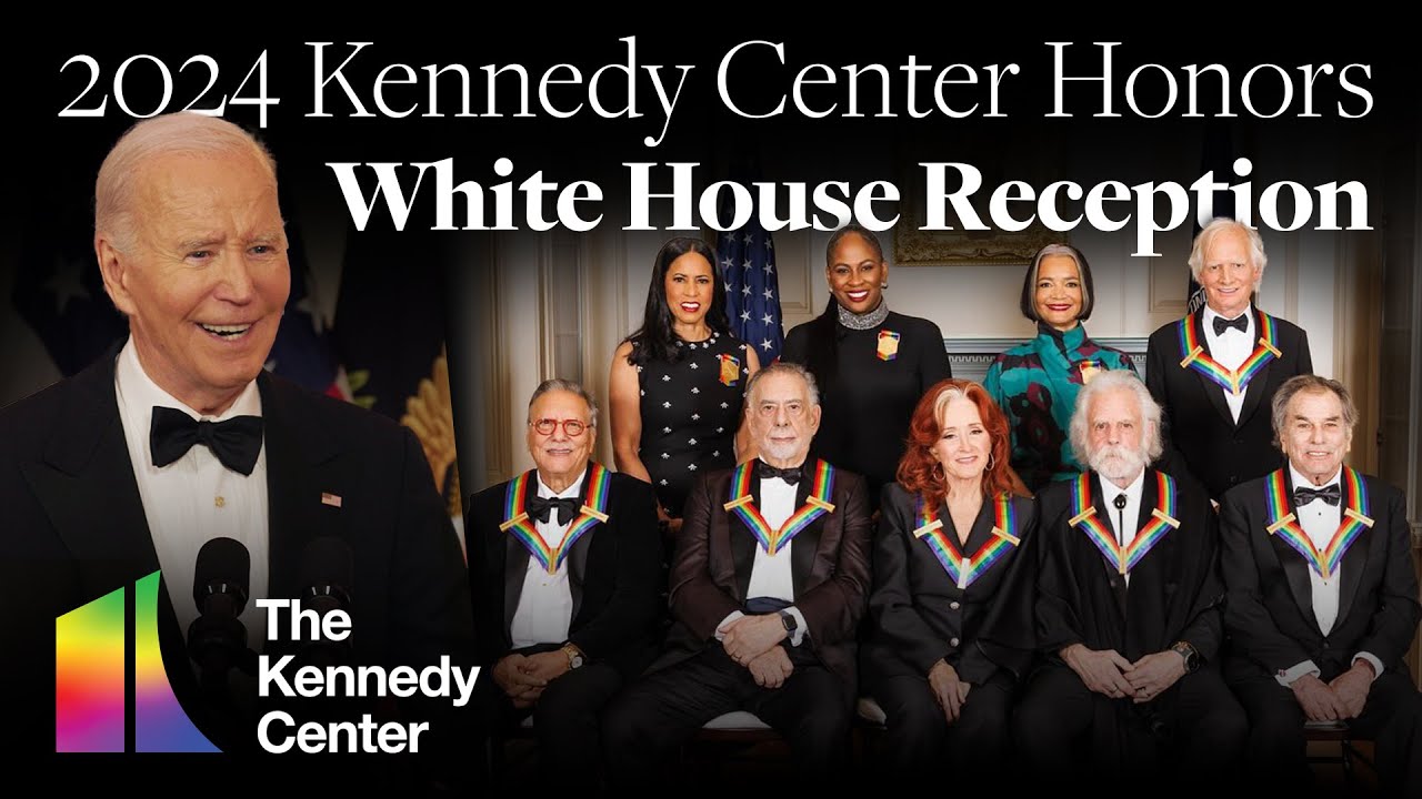 2024 Kennedy Center Honors - White House Reception - YouTube