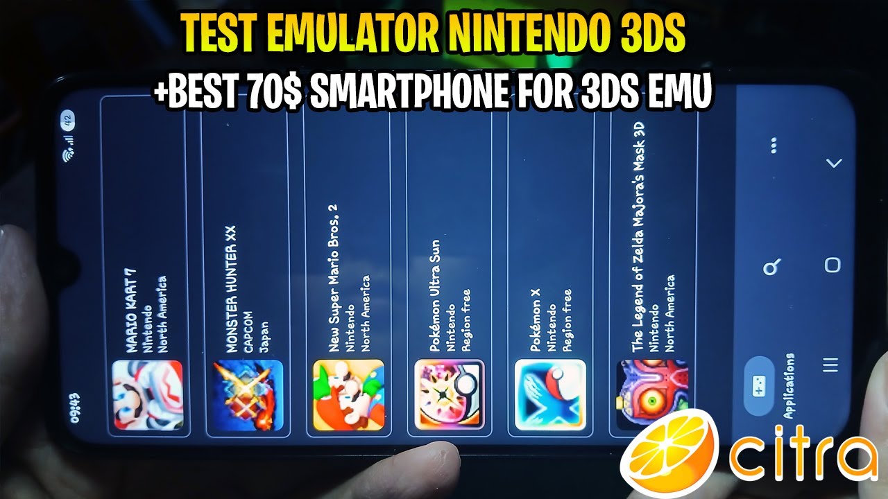Test 3DS Emulator on Snapdragon 680 + Setting - Samsung Galaxy A05S ...