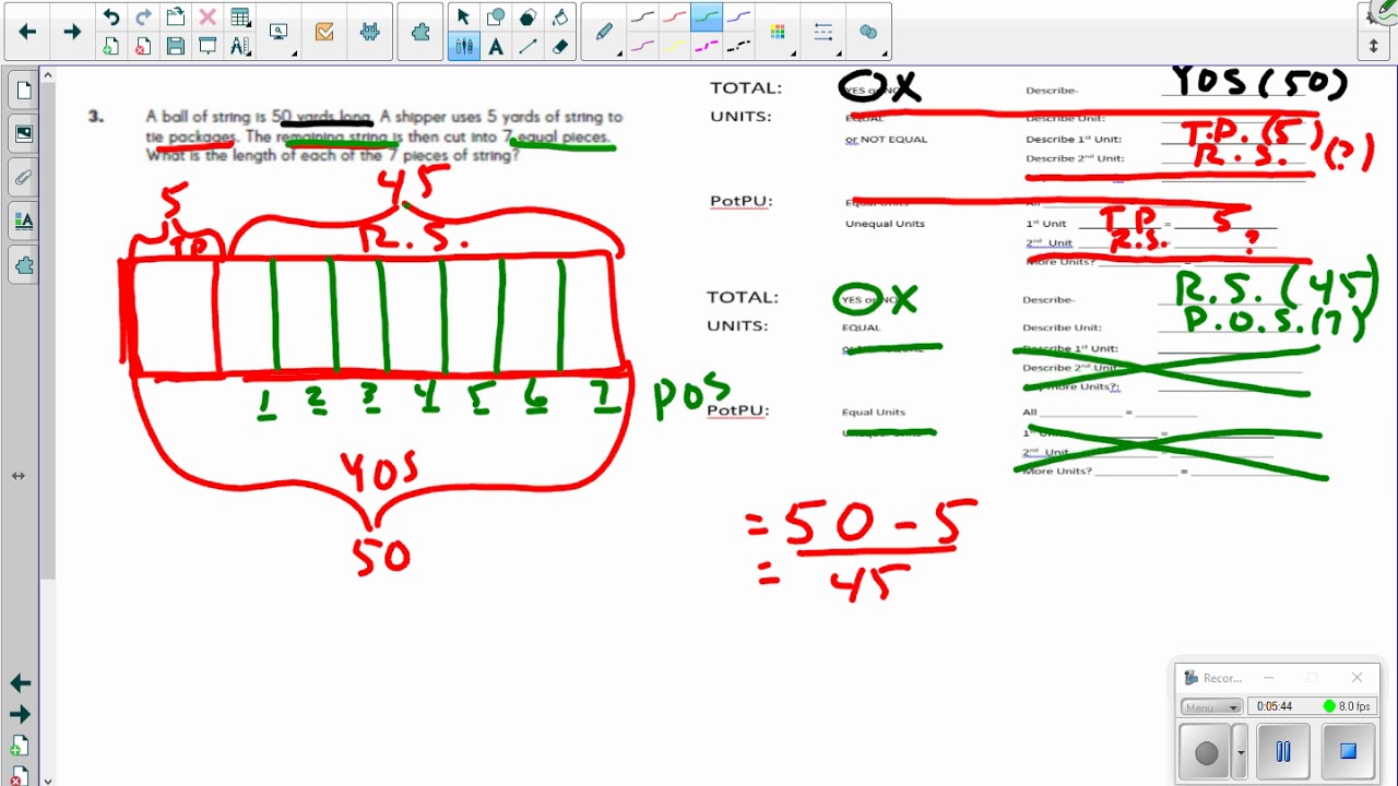 Math in Focus Chapter 3 Lesson 7 Workbook Question #3 - YouTube