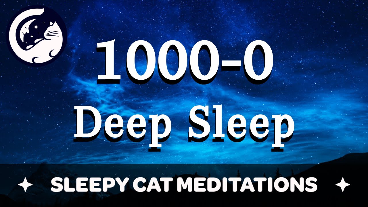 Deep Sleep Countdown (1000-0) Including Muscle Relaxation | Guided ...