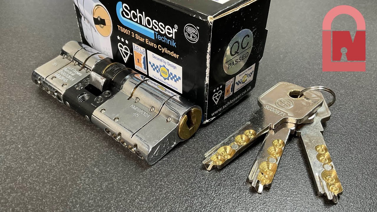 Schlosser 3 Star Lock with Magnetic Pin Pick and Gut - YouTube
