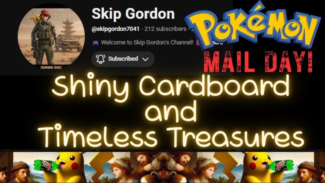 Special Pokemon Mail Day #thankyou @skipgordon7041 - YouTube