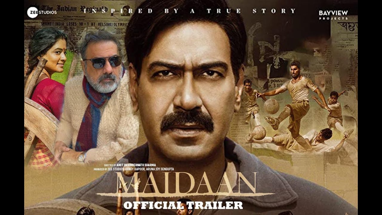 Maidaan |Official concept trailer | Ajay Devgn | Priyamani | Gajraj Rao ...