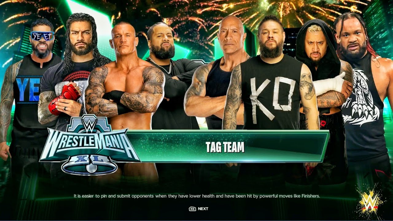 Randy Orton & The OG Bloodline Vs Kevin Owens & The New Bloodline - Tag ...