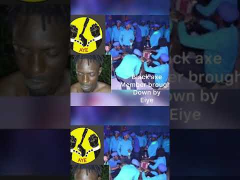 Full details of the black axe 🪓 member brought down by eiye ...