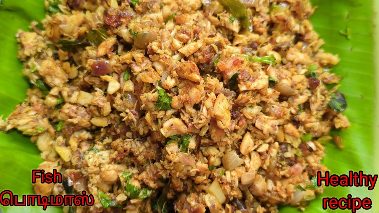 Fish podimas recipe in tamil | மீன் பொடிமாஸ்| New variety of food ...