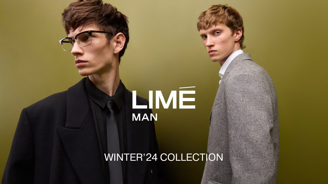 LIMÉ MAN WINTER’24 COLLECTION - YouTube