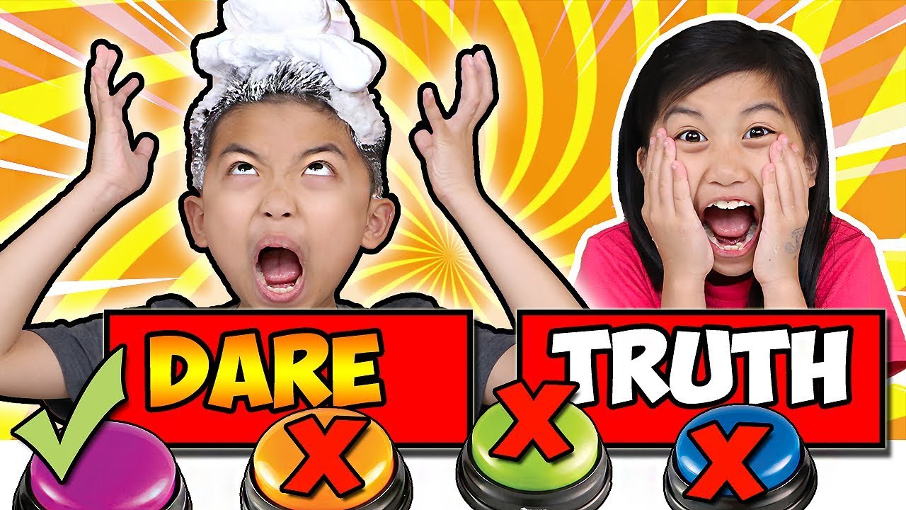 ⚠ EXTREME TRUTH OR DARE Don’t Push the Wrong Button Slime Challenge! JK Slime | Fun Kids Video ...