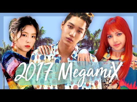 A YEAR IN K-POP | 2017 Megamix (40 Songs!)