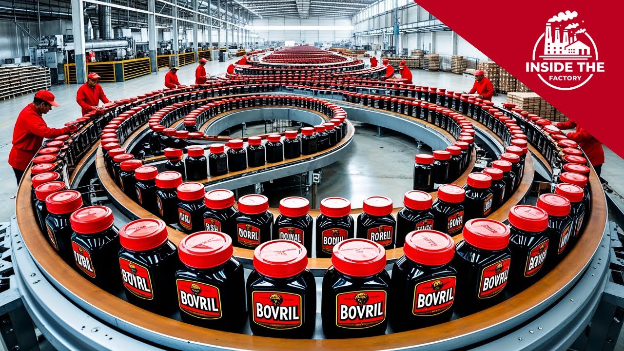 Inside The Massive Factory Making Your Favorite Beef Spread! | BOVRIL ...