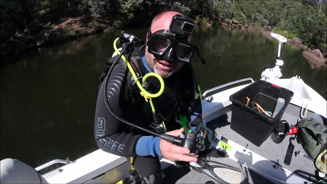 River treasure hunting for Rod's lost treasure - YouTube