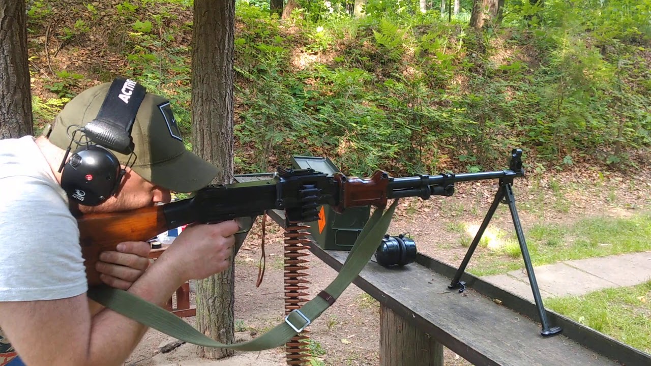 RPD/RKM-D semi-auto 7,62x39mm - YouTube