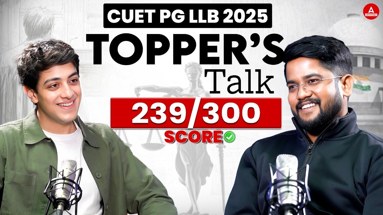 Meet Your CUET PG LLB 2025 Topper 🏆 | CUET PG LLB 2025 | CUET PG Topper ...