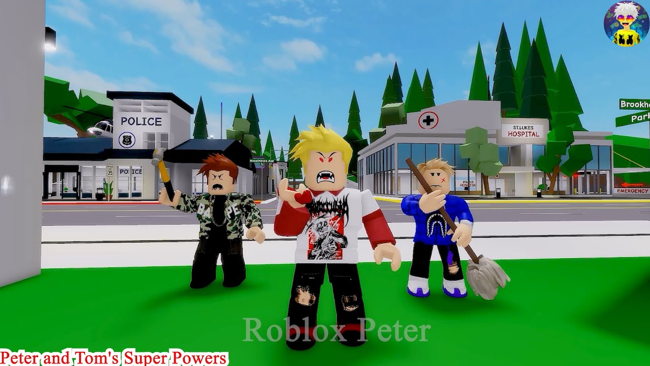 Peter and Tom's Super Powers | Roblox Peter - YouTube