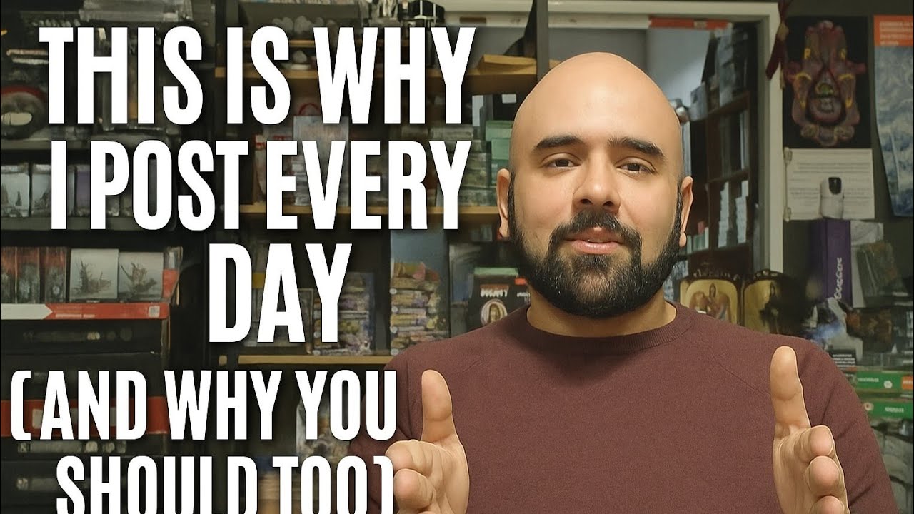 This Is Why I Post Every Day (And Why You Should Too) - YouTube