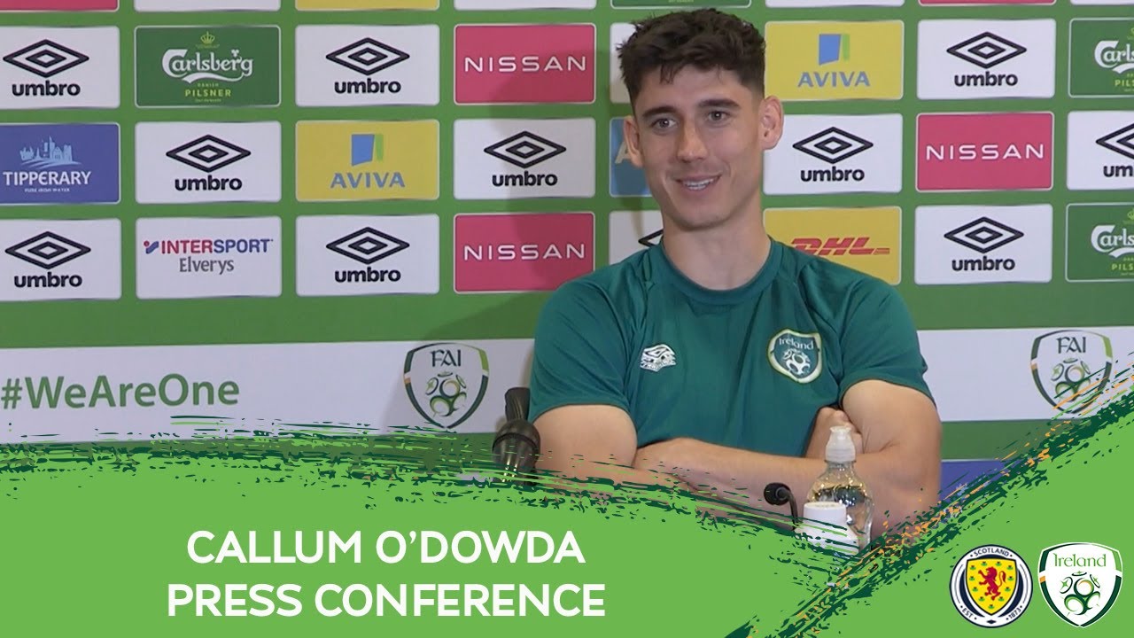 PRESS CONFERENCE | Callum O'Dowda | Scotland vs Ireland - YouTube