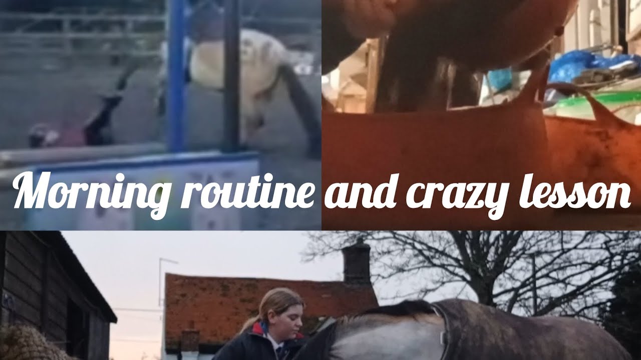 morning routine and crazy lesson - YouTube