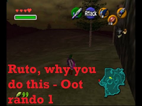 Ruto, where'd you misplace your letter - Oot rando seed version 1 - YouTube