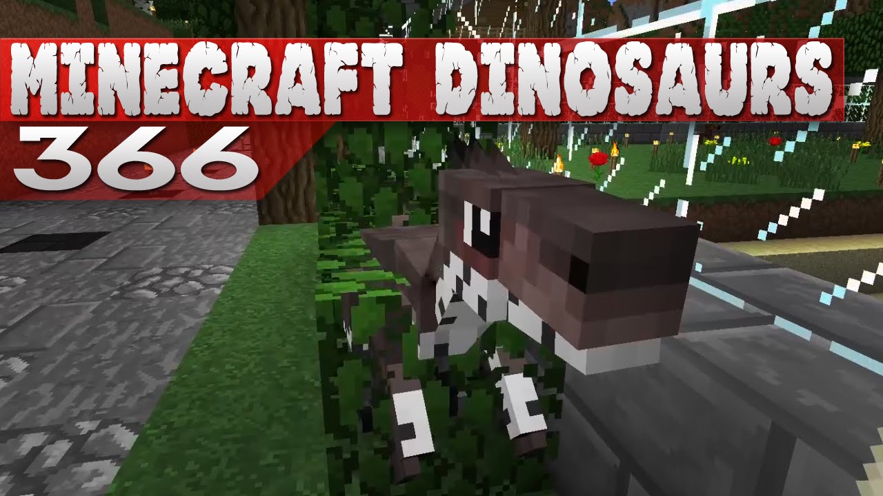 Minecraft Dinosaurs! || 366 || Building Caving - YouTube