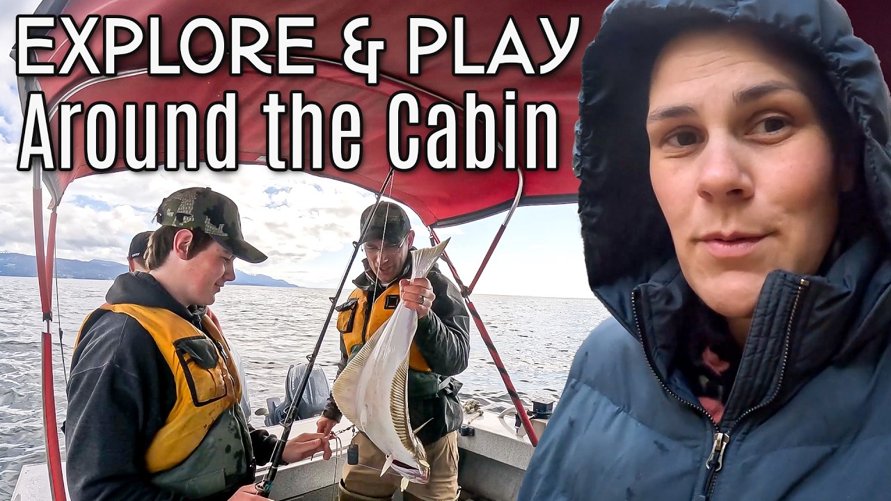 Rainy Days & Cabin Life | Our Remote Alaska Family Trip - YouTube
