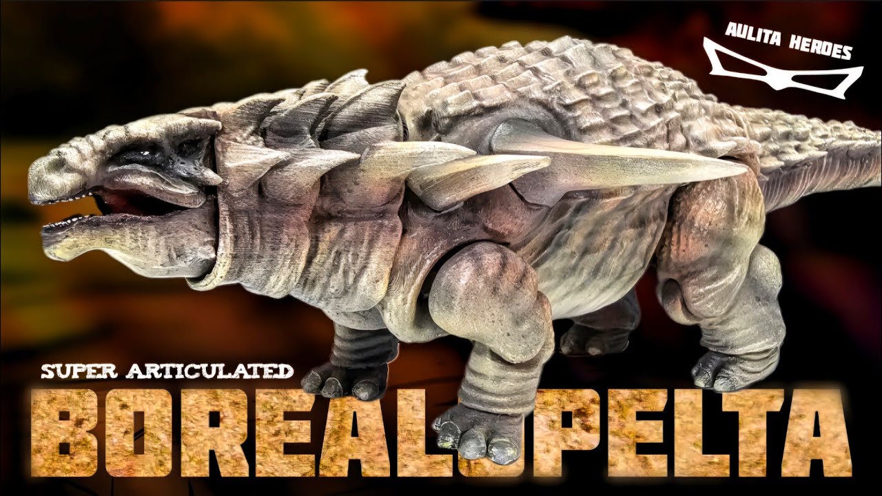 HUGE BOREALOPELTA!!! Super Articulated Borealopelta from Aulita Heroes ...