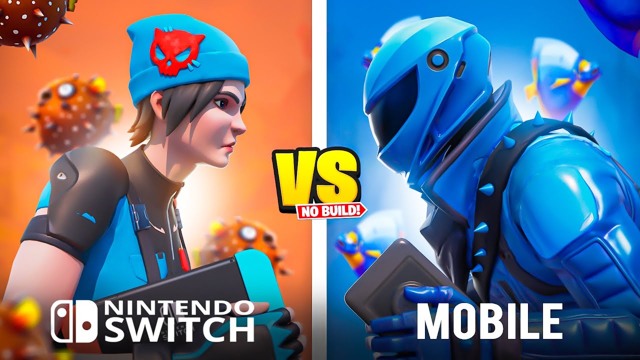 MOBILE VS SWITCH EN NO BUILD - LE COMBAT DES COMMUNAUTÉS ! 📱 - YouTube