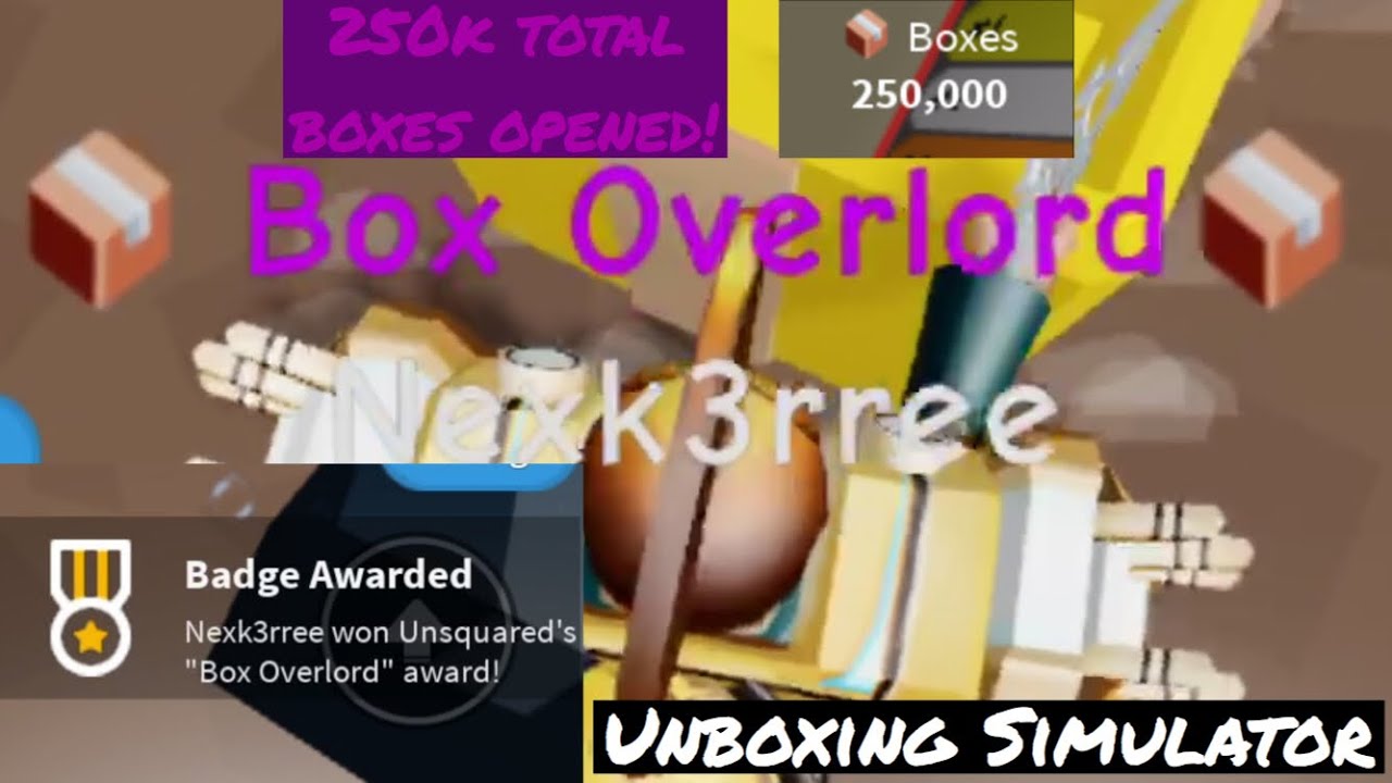 Box Overlord! | Roblox: Unboxing Simulator - YouTube
