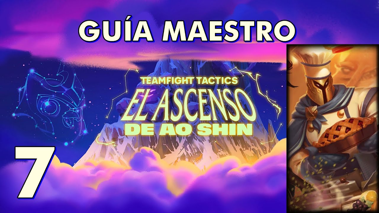 TFT: Ascenso de Ao Shin | Guía Maestro | Pantheon Panadero | #7 ...