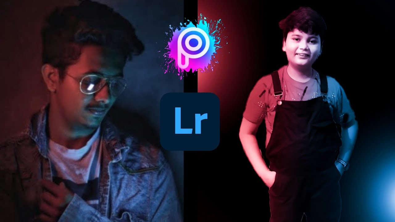 Dual tone photo editing tutorial..in picsart and lightroom - YouTube