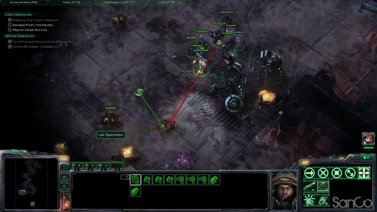 StarCraft 2 - Playthrough / Secret Mission [Piercing the Shroud 2/2 ...
