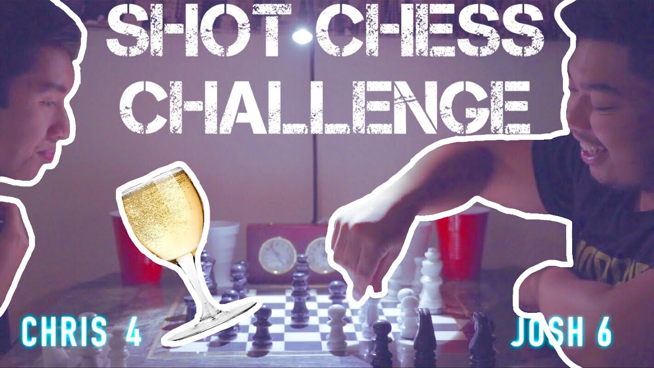 Shot Chess Drinking Game Challenge! | Challenge video - YouTube