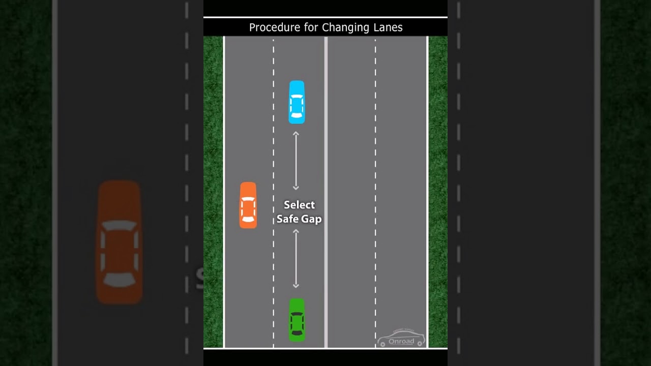 Changing Lanes Procedure - YouTube