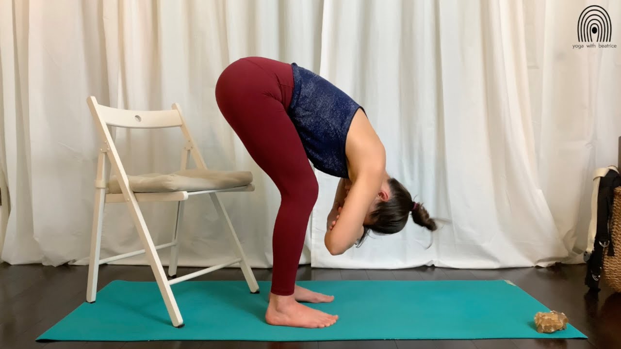 How Forward Folds Can Help Anxiety and Stress - YouTube