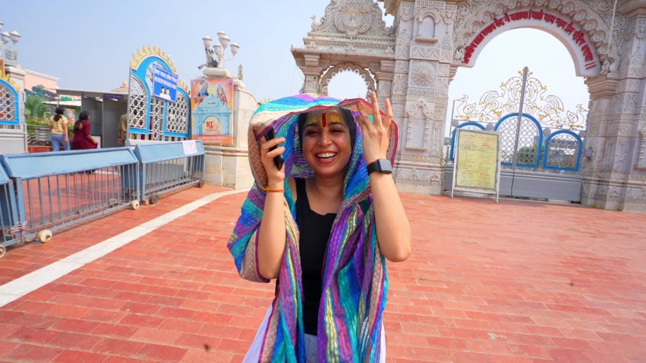 When I took a Russian (indian) girl to Vrindavan in india | vrindavan ...