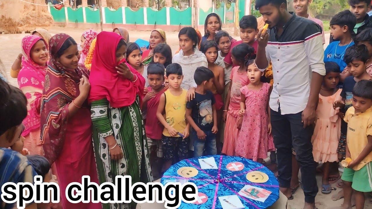 Spin challenge আজব চ্যালেঞ্জ। #Freetime07 - YouTube