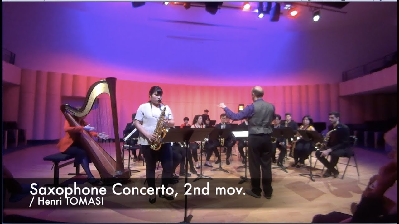 Saxophone Concerto, 2nd mov. / Henri TOMASI - YouTube