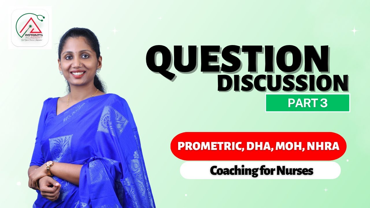 PROMETRIC, DHA, HAAD, MOH QUESTIONS DISCUSSION - YouTube