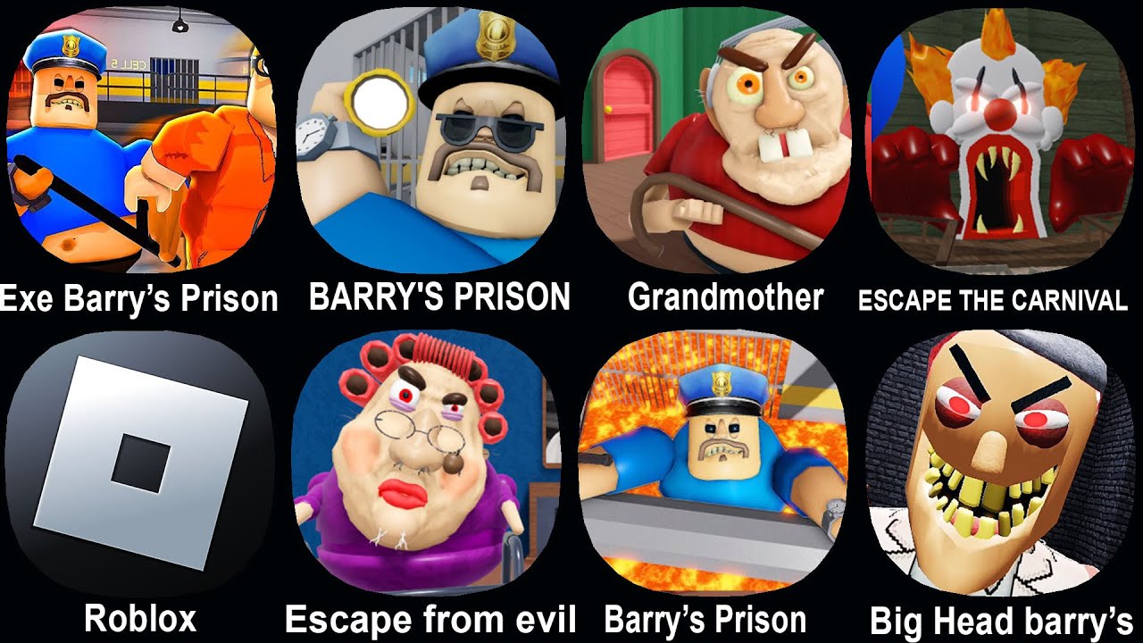 all Roblox new: ESCAPE THE CARNIVAL OF TERROR OBBY, Escape cornface ...