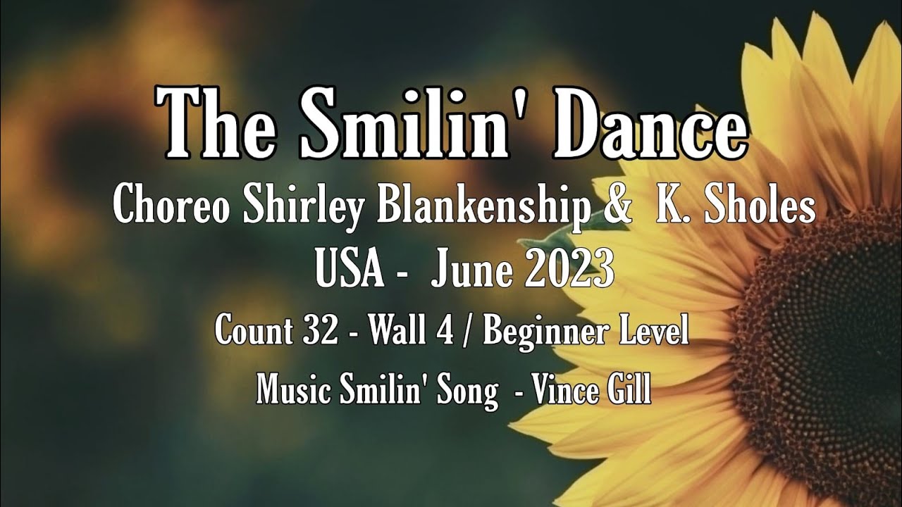 THE SMILIN' DANCE - Line Dance - YouTube