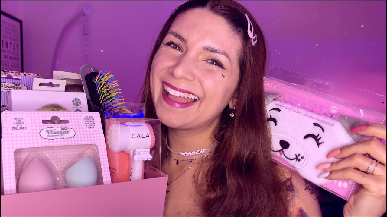 ASMR Beauty Haul - Geschenke von Paula Wolf - YouTube