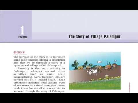 The story of village palampur class 9 chapter 1 economics part 1 - YouTube