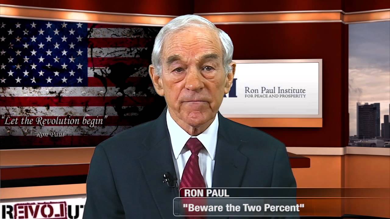 Ron Paul on the Fed: 'Beware The Two Percent!' - YouTube